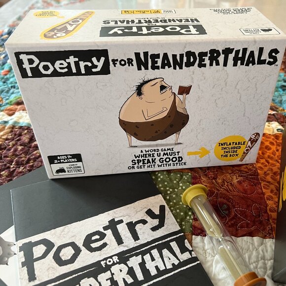 The Oatmeal | Games | Poetry For Neanderthals Game Nwot | Poshmark